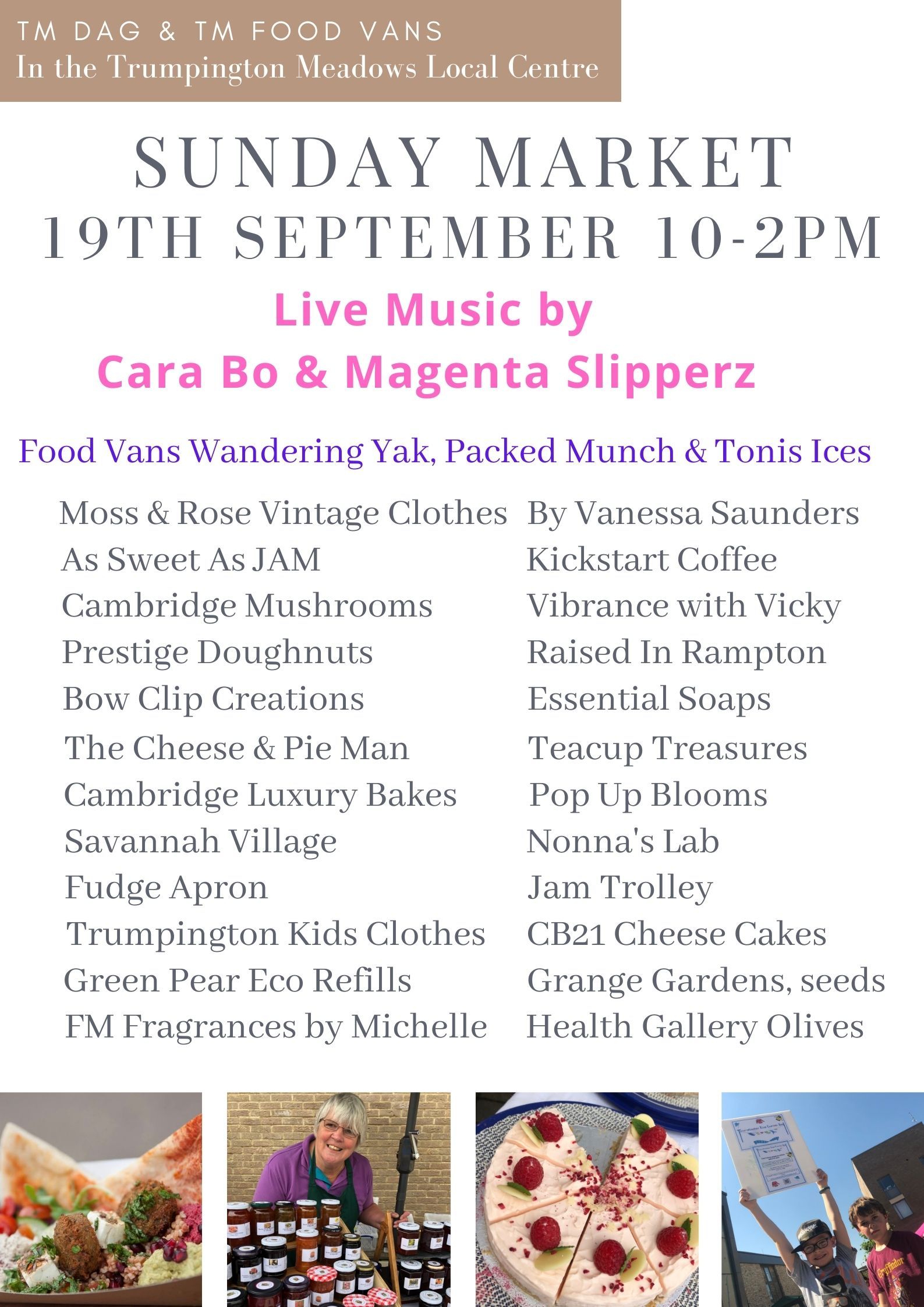 Sunday Market 19th September